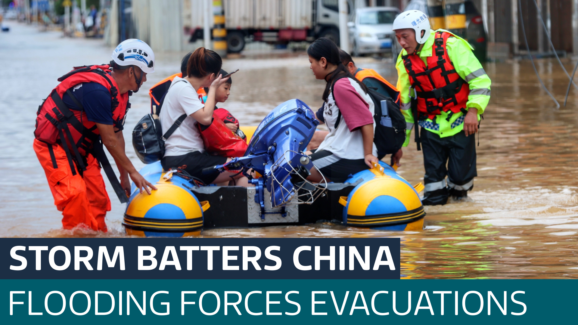 Thousands evacuated from homes in China due to widespread flooding ...