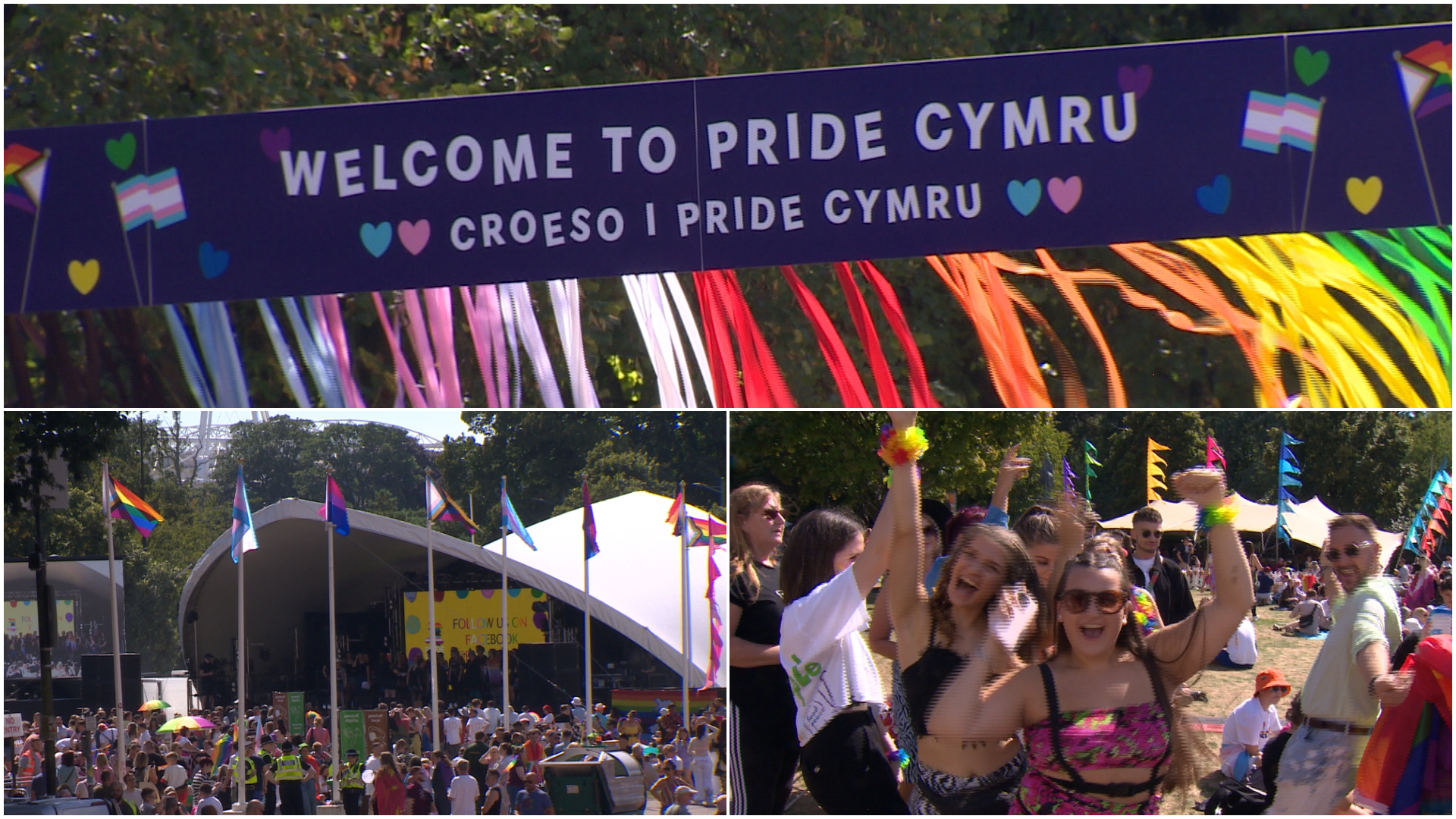 Pride Cymru 2022: Thousands come together for Wales’ biggest ...