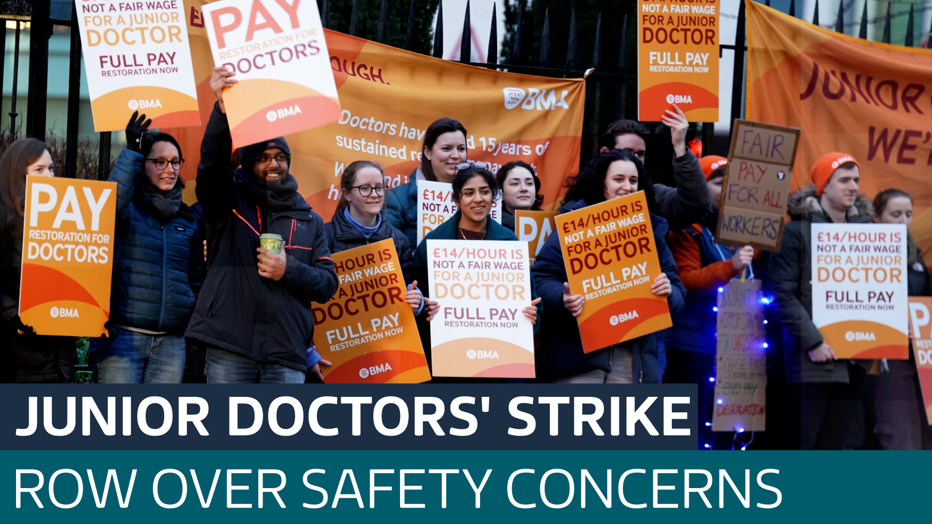 Row over requests for striking junior doctors to return to work ...