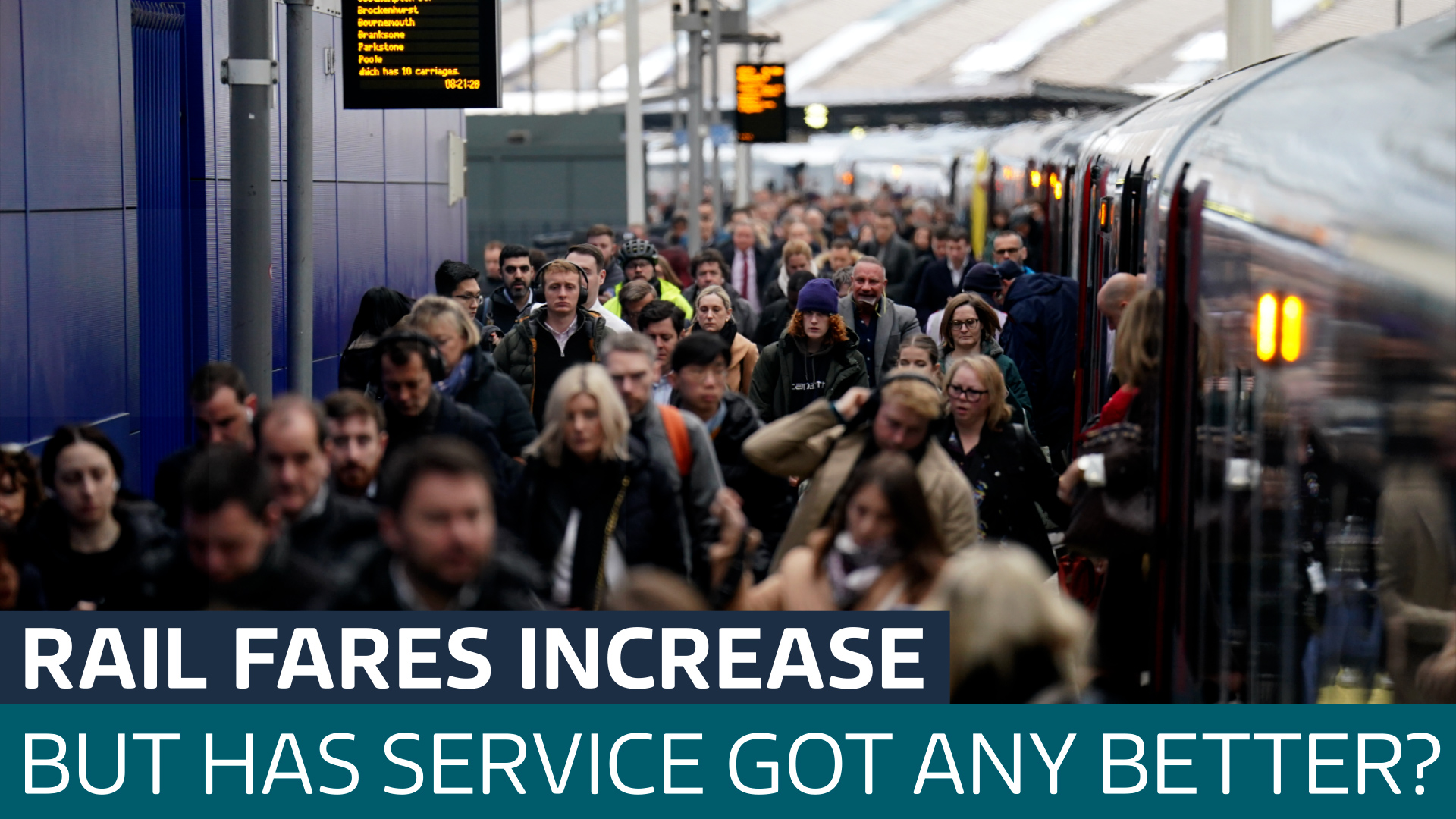 Amid strikes and cancellations rail fares go up by 6% - but is it worth ...