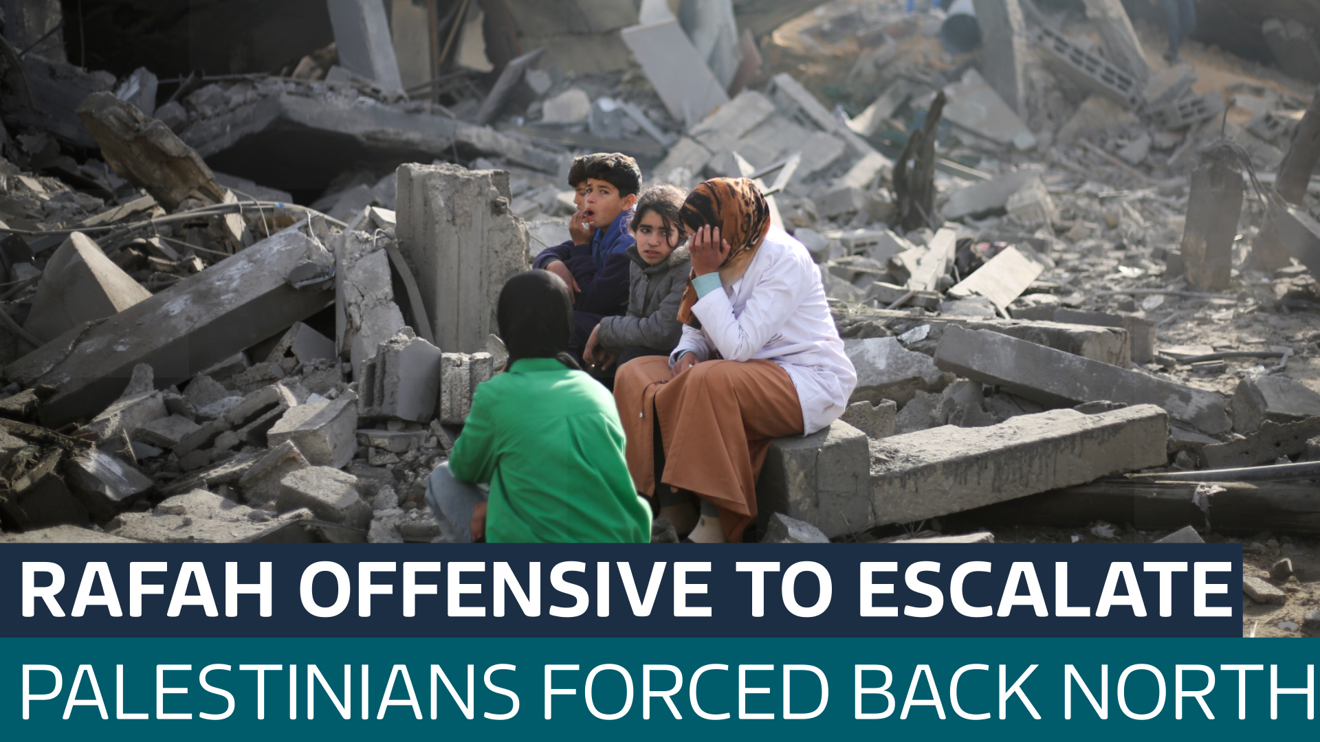 Palestinians return to ruins of northern Gaza as Rafah ground offensive ...