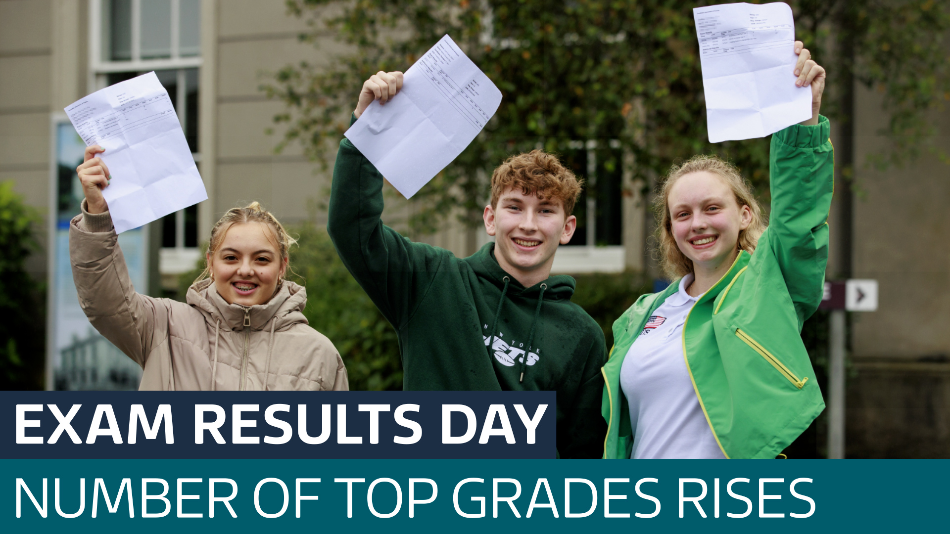 Exam results day: Number of top grades rises - as more students ...