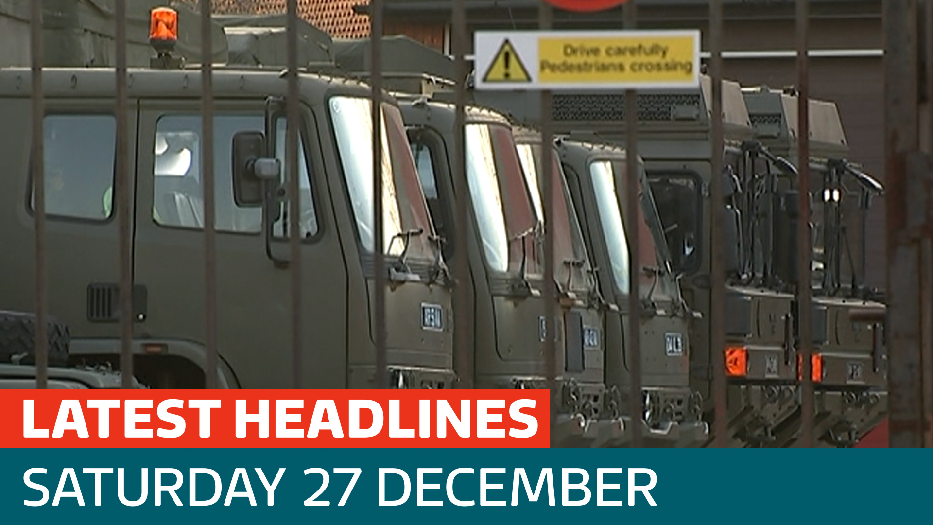 The latest headlines - as the MOD are set to announce a 'Gap Year ...