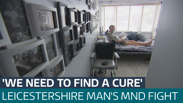 Leicestershire man with MND continues to raise awareness despite having ...