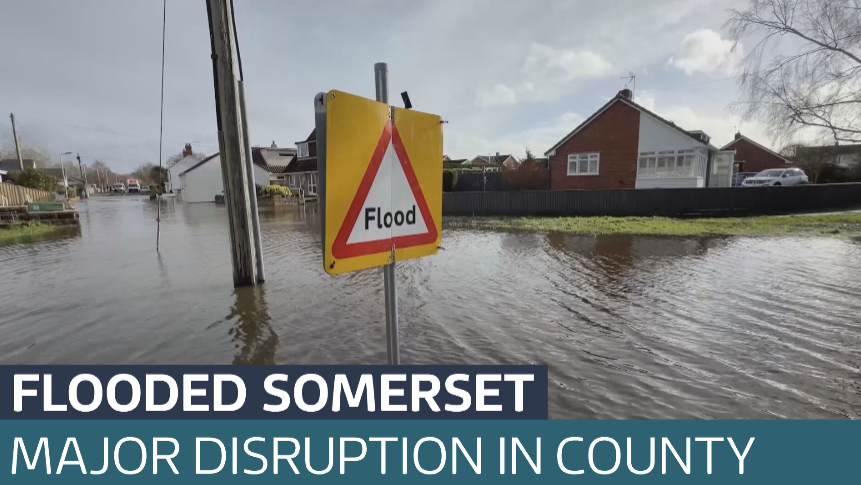 More than 19 flood warnings in place across flooded Somerset - Latest ...