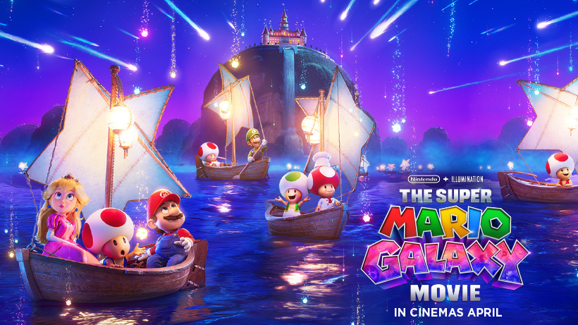The Super Mario Galaxy Movie which will be released in April 2026 ...