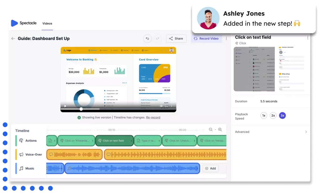 Create product videos & GIFs for your SaaS for free - Spectacle