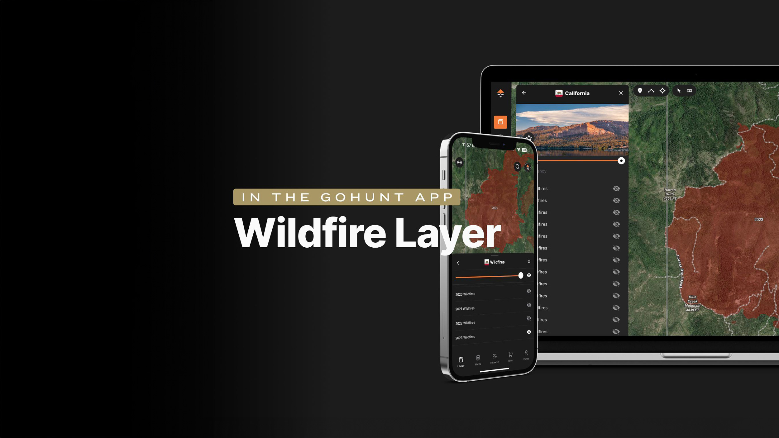 The Nationwide Wildfire Layer and how to use it when hunt planning ...