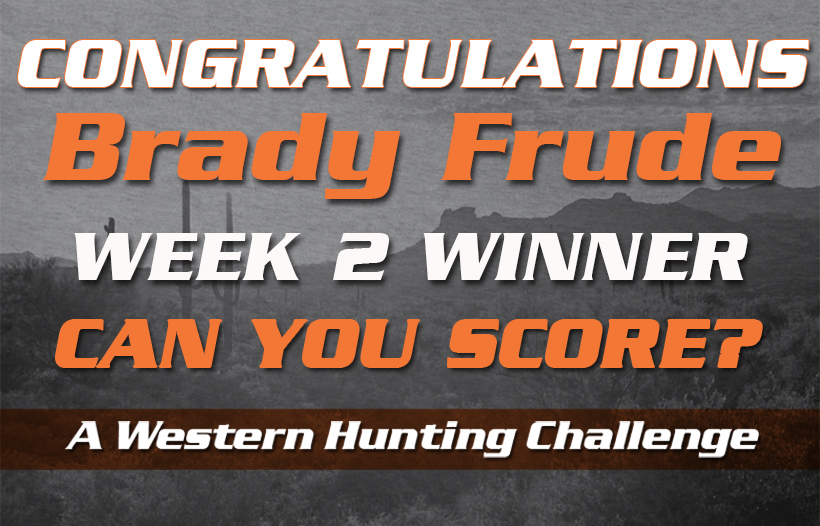 Can you score? - Week 2 winner // GOHUNT. The Hunting Company