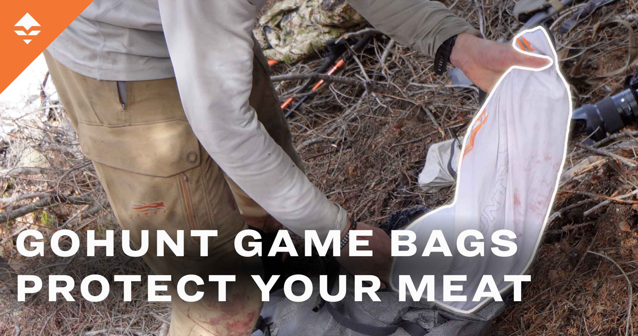 GOHUNT Game Bags: The best way to keep your wild game meat clean, cool ...