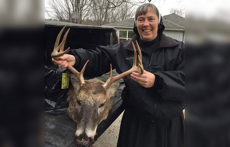 Nun with a gun // GOHUNT. The Hunting Company