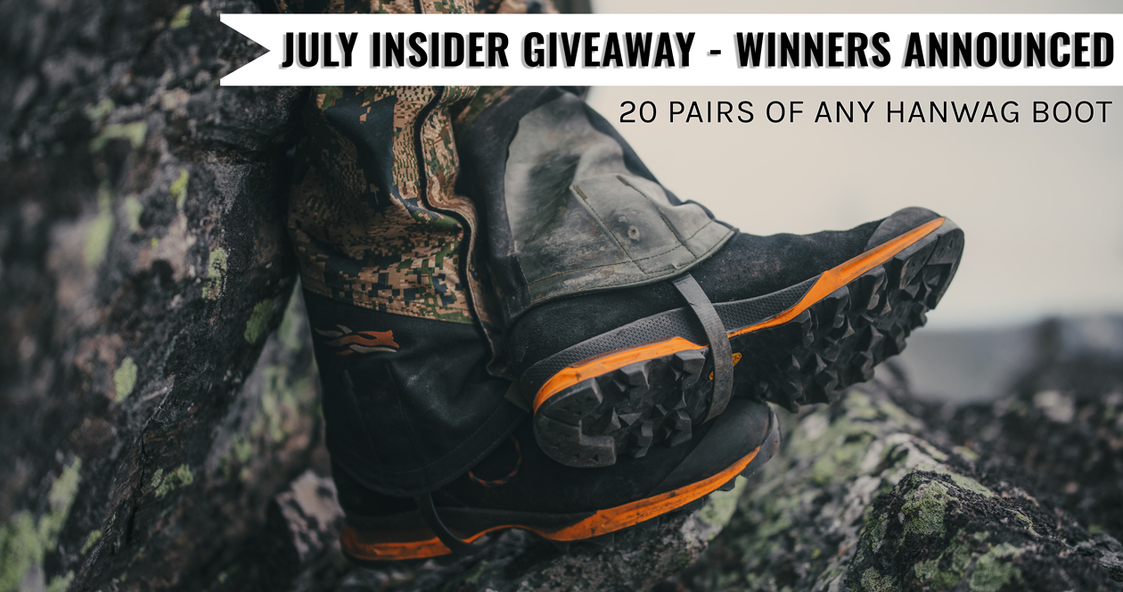 Hanwag Boot Winners Announced! // GOHUNT. The Hunting Company