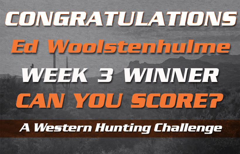 Can you score? - Week 3 winner // GOHUNT. The Hunting Company