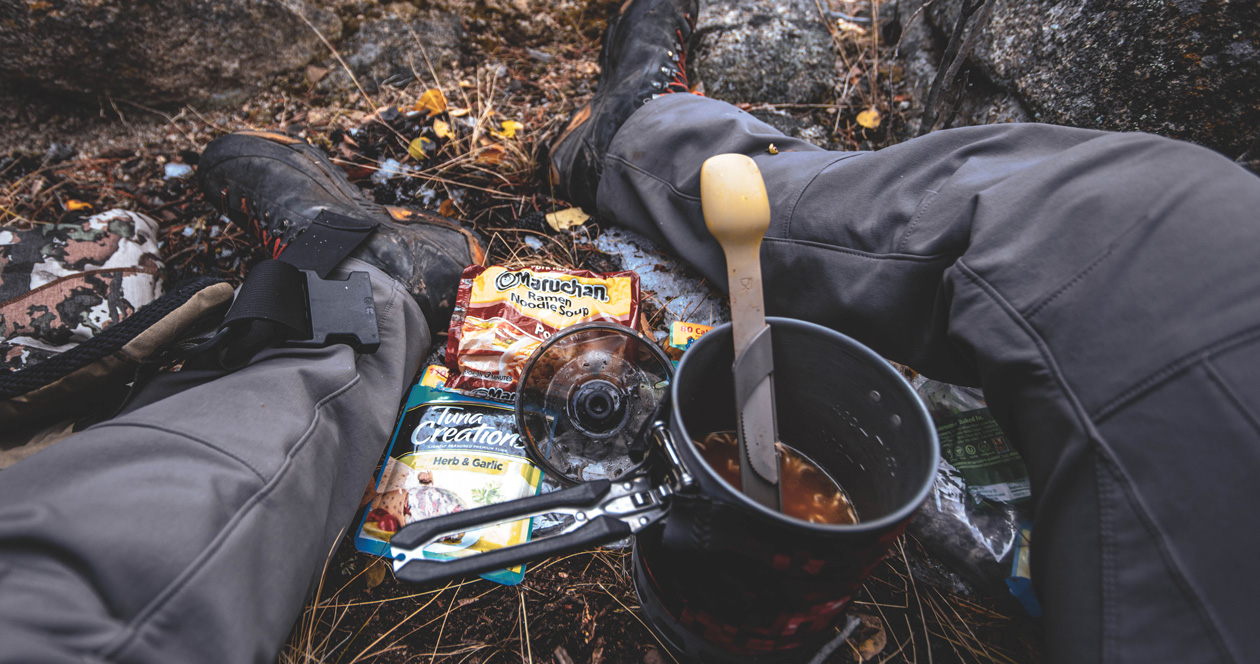 Food options in the field // GOHUNT. The Hunting Company