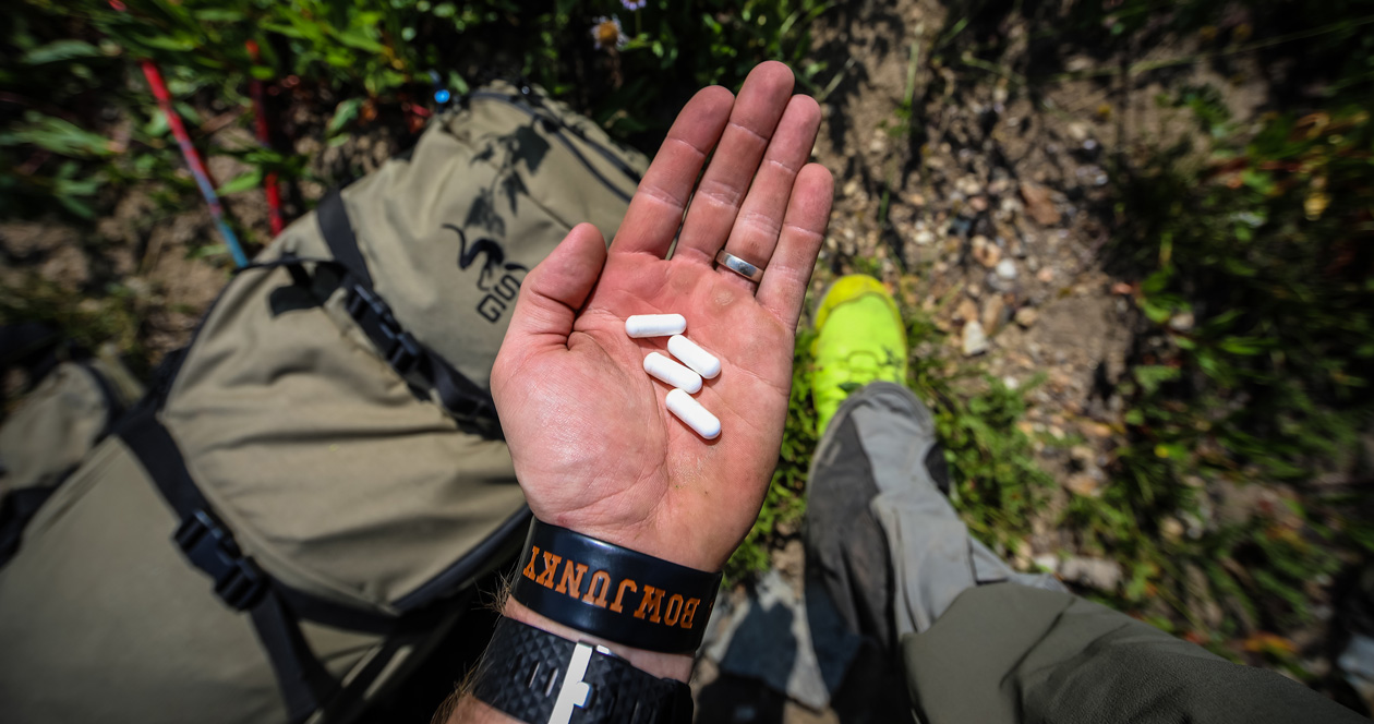 The advantages of salt pills for hunting // GOHUNT. The Hunting Company