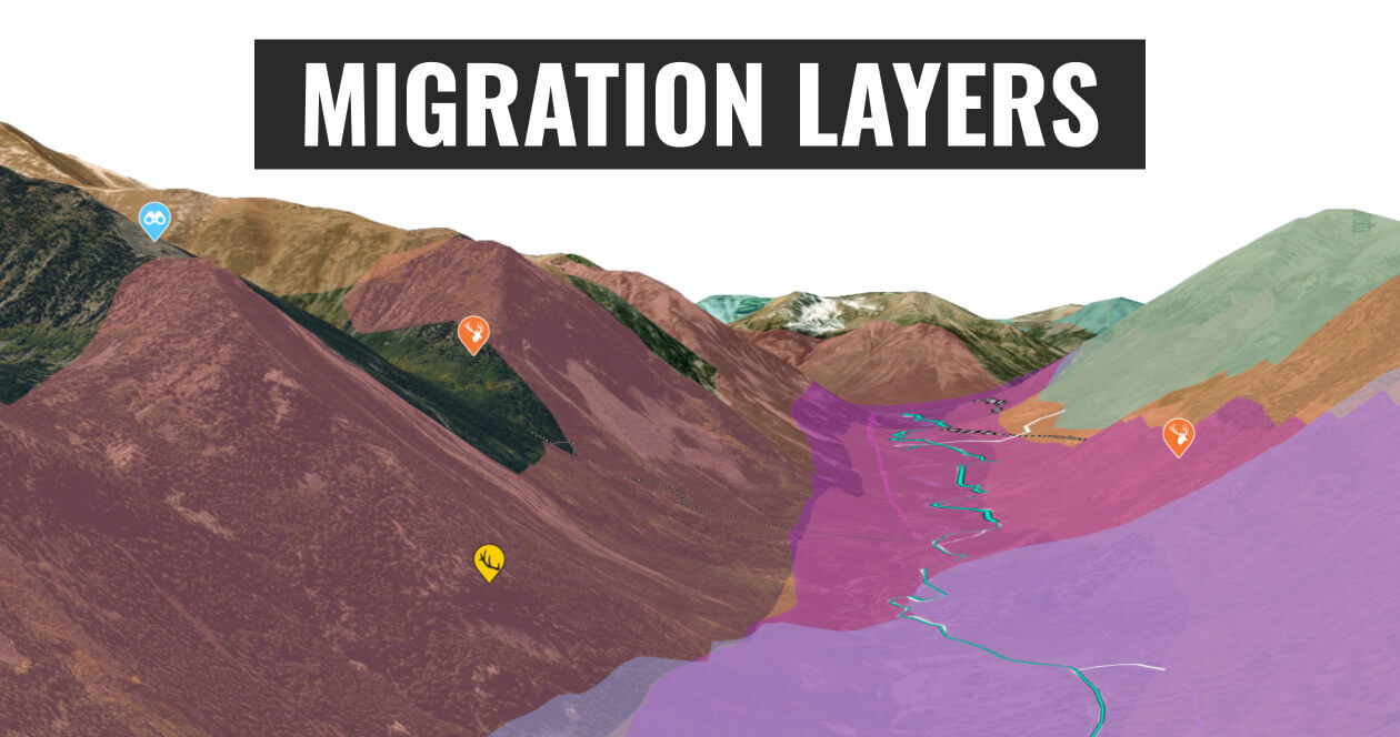Using GOHUNT Maps species distribution/migration layers for Colorado ...