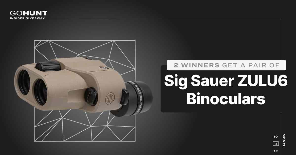 November Insider giveaway: 2 Insiders will win SIG SAUER ZULU 6 binos ...
