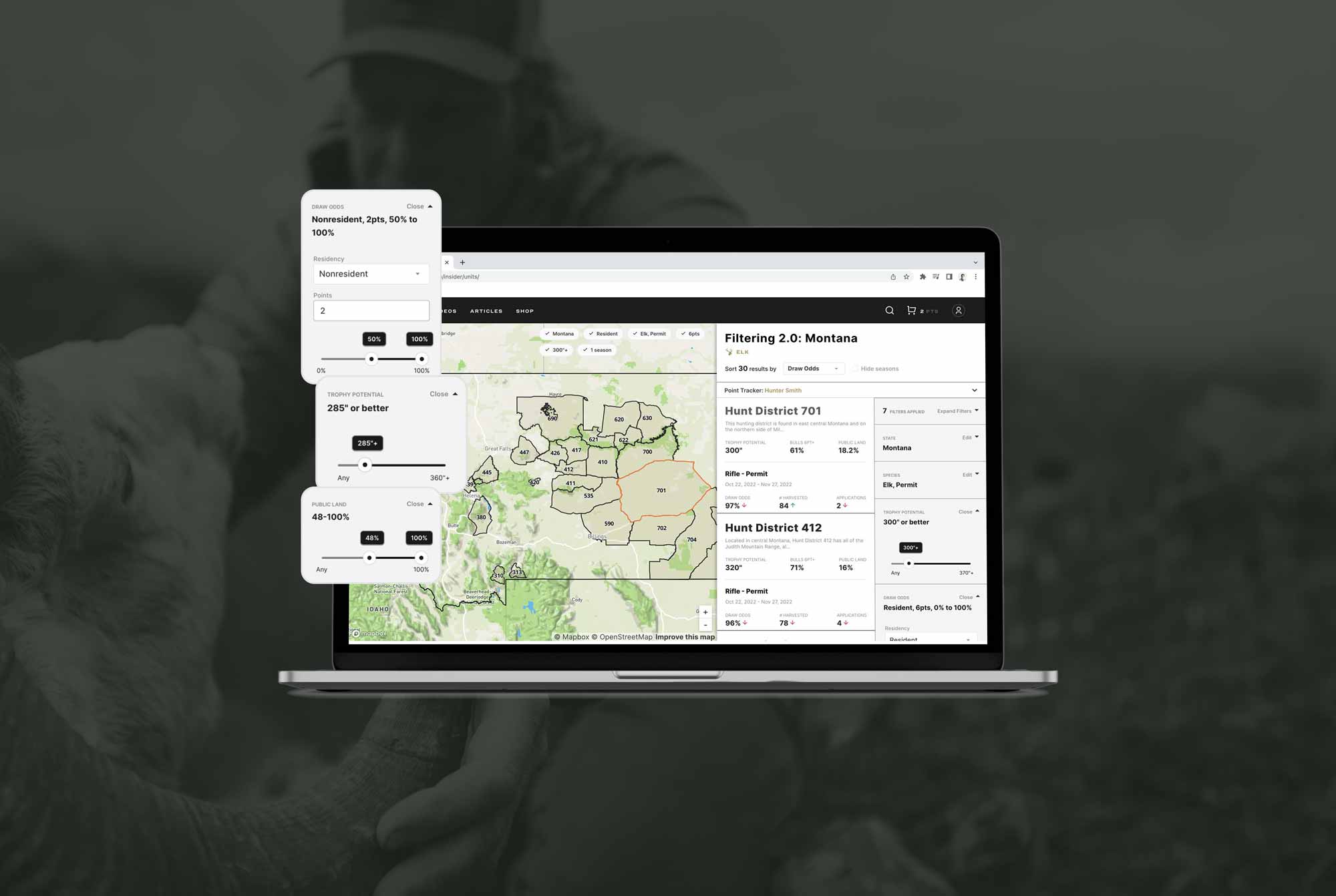 Find More Hunts with Filtering // GOHUNT. The Hunting Company