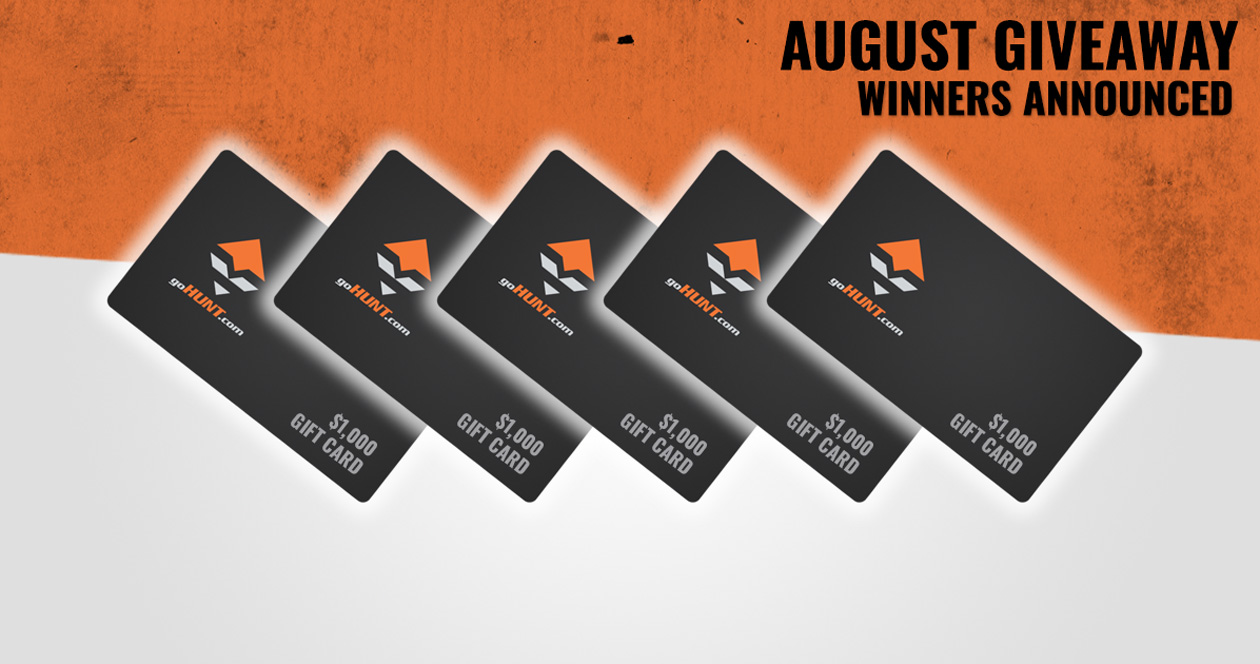 5 people just won a $1,000 Gear Shop gift card in our August INSIDER ...
