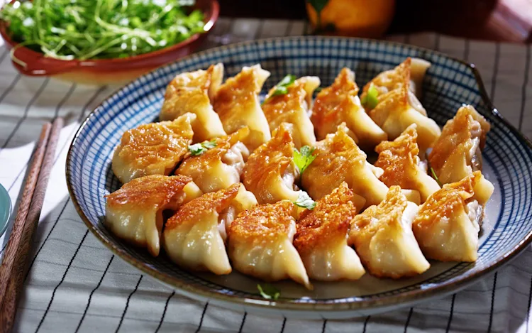 Fried dumplings are a Chinese delicacy that originated in the north