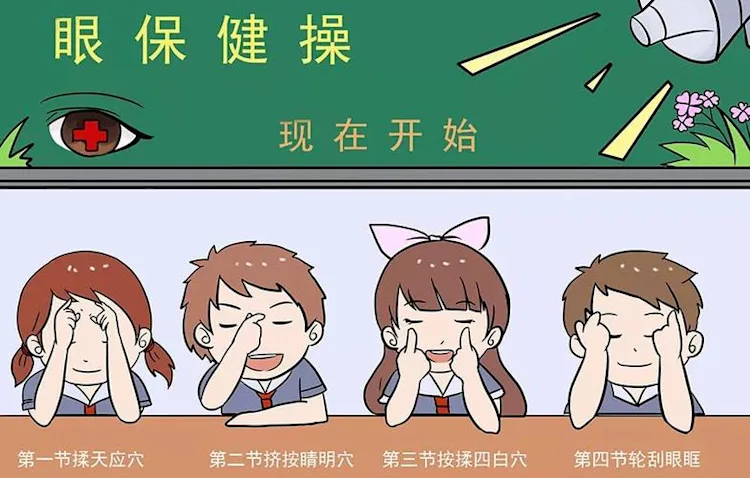 Learning Chinese The Importance Of Children S Eyes Eye Health Exercises