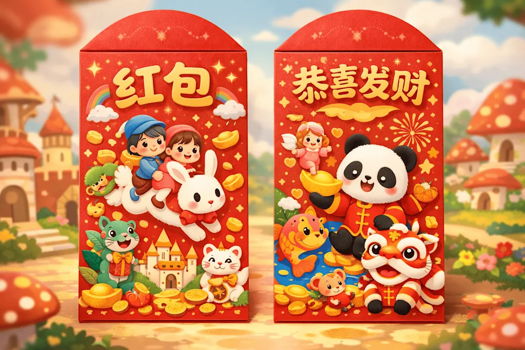 Chinese Culture Red Envelopes Chinese New Year: Teaching Kids the ...