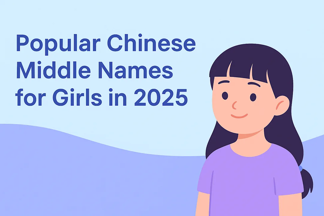 Chinese Culture Popular Chinese Middle Names for Girls in 2025
