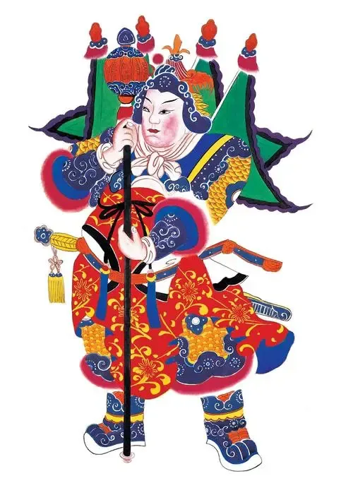 Exploring the Mystical World of Chinese Door Gods: Guardians of ...