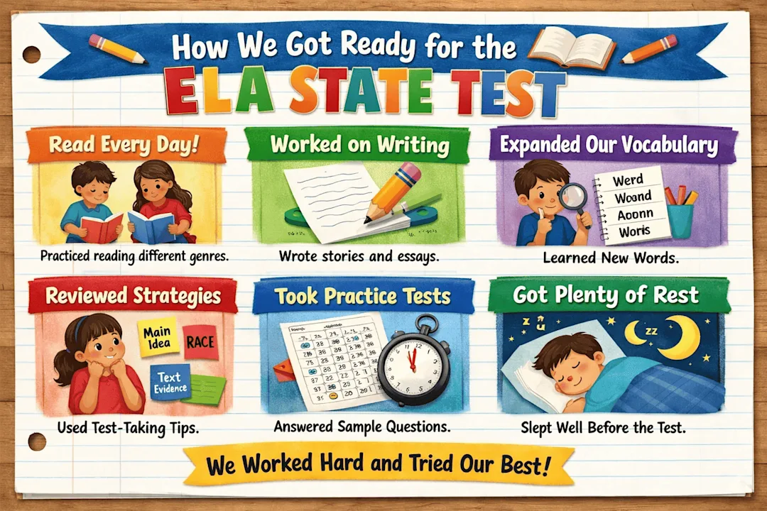 Learning Resources How we Got Ready for the ELA State Test
