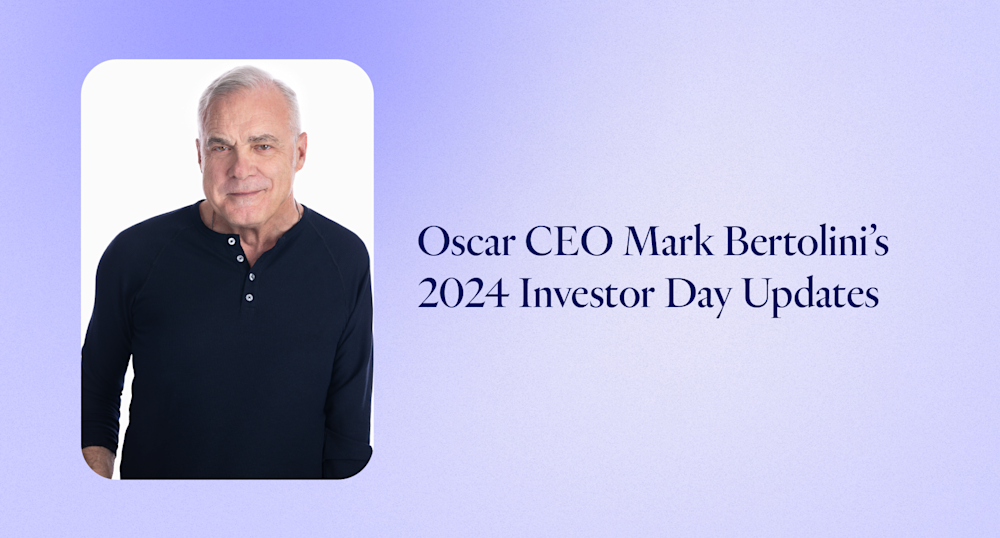 Oscar | Smart, simple health insurance.