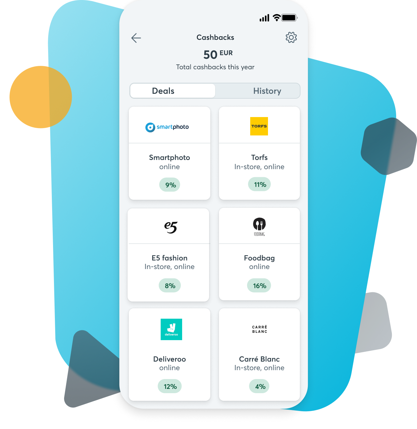 cashbacks | Keytrade Bank