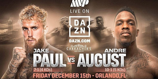 Jake Paul vs Andre August Odds: How to Bet on the Paul vs August Fight
