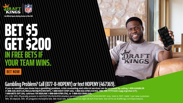 DraftKings Promo Code: Bet $5, Win $200 Extra on the NFL With Kevin ...
