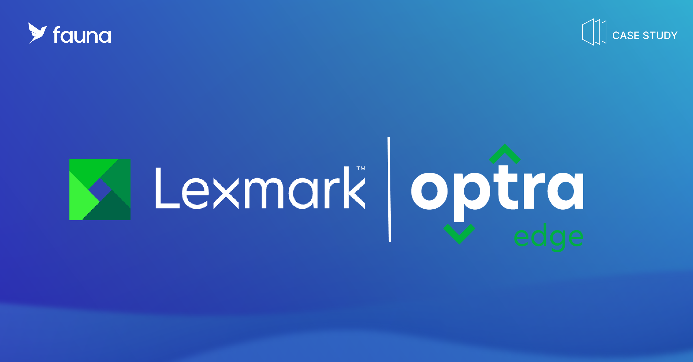 Lexmark’s Optra Edge platform processes 2M daily IoT messages using Fauna Lexmark’s Optra Edge platform processes 2M daily IoT messages using Fauna