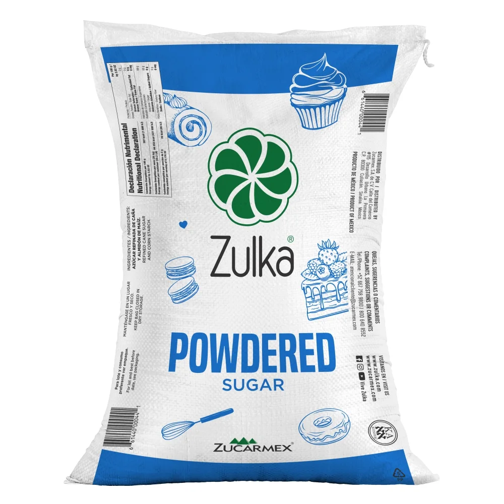 Azucar Glass Zulka Costal de 25 kg