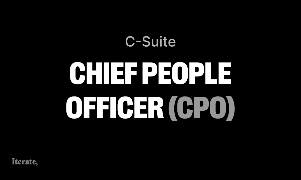 Chief People Officer (CPO) | The Org