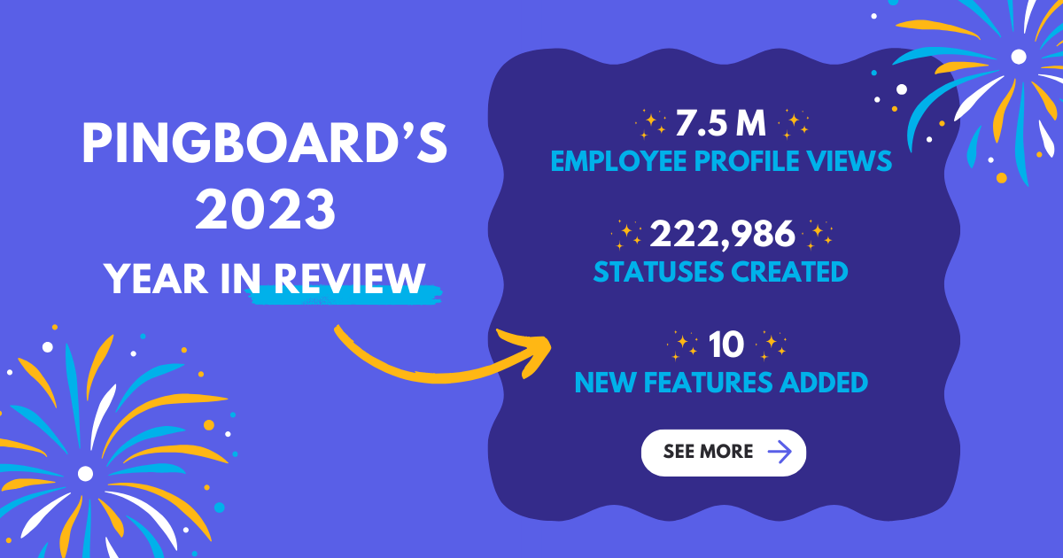 Pingboard's 2023 Year in Review | Pingboard Blog