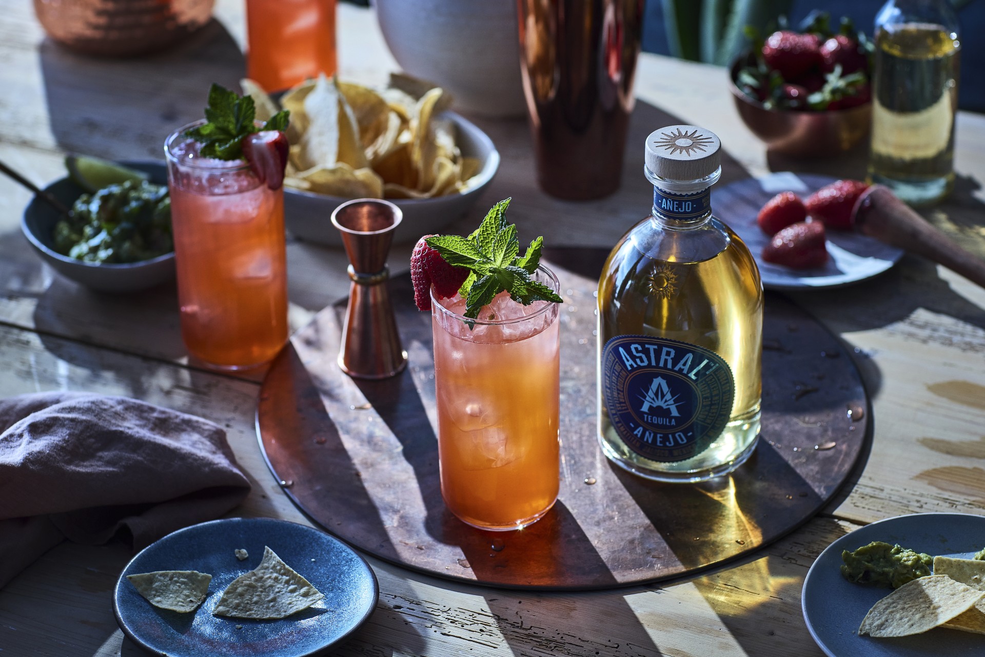 Strawberry Moon Cocktail Recipe | Astral Tequila | Astral Tequila