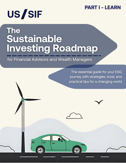NEW! The Sustainable Investing Roadmap Series for Financial Advisors | US SIF