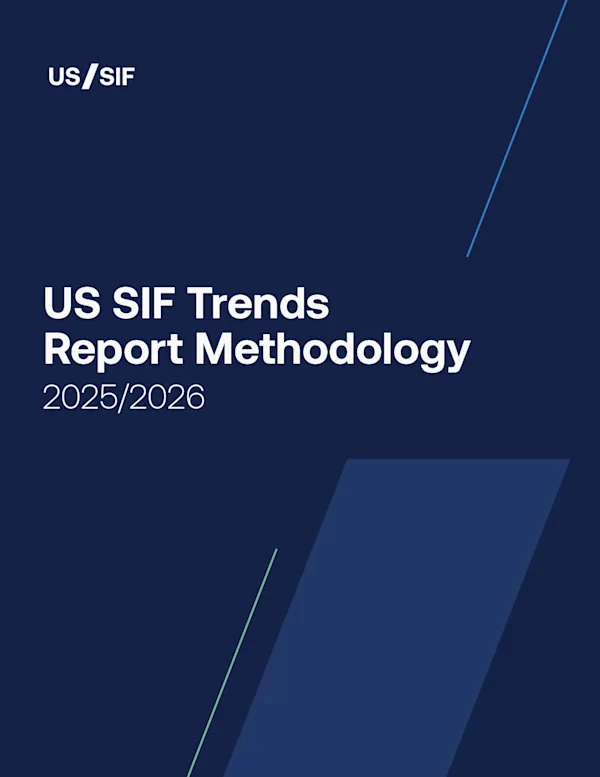 US Sustainable Investing Trends 2024/2025 | US SIF
