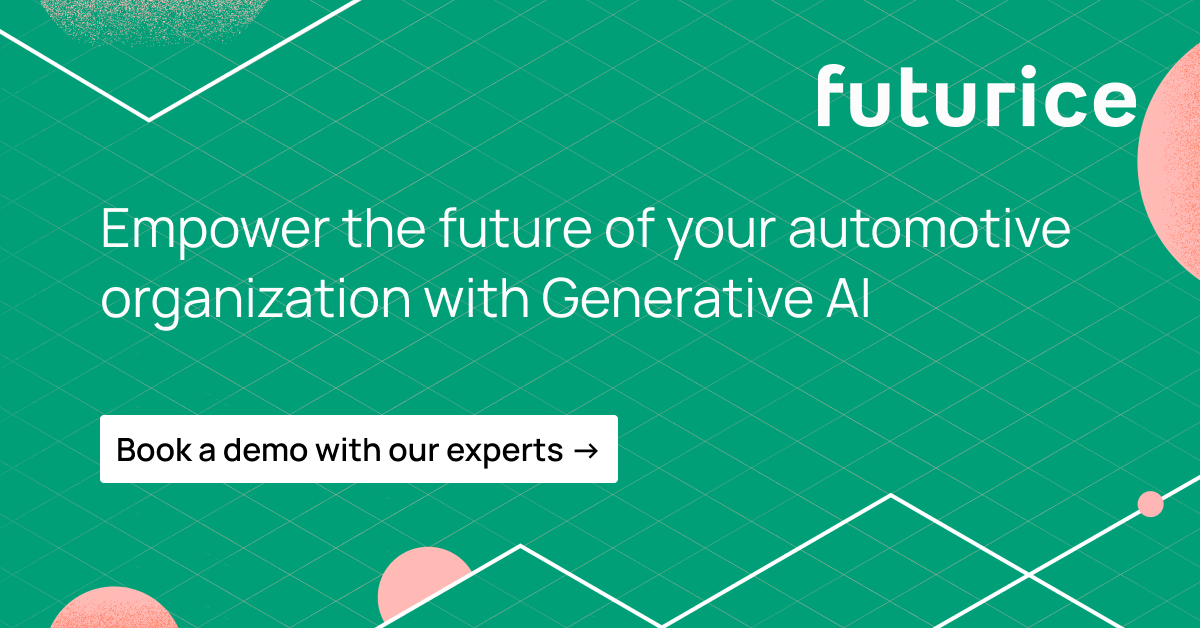 Free GenAI demo session: Revolutionize your Automotive business for 2024