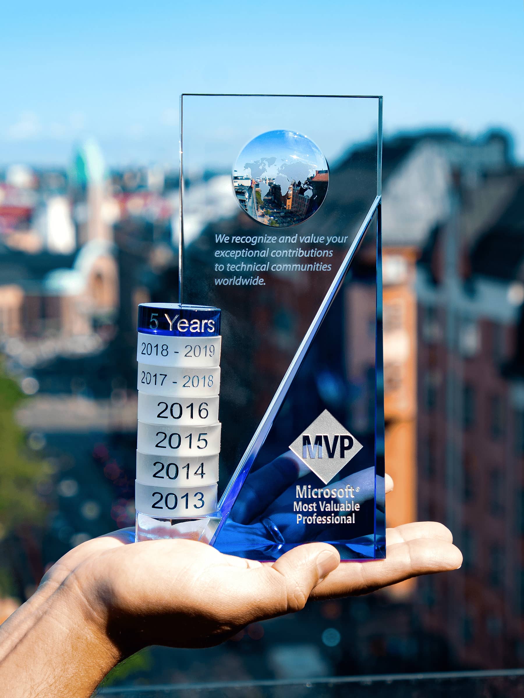 Achievement unlocked: Five-time Microsoft MVP