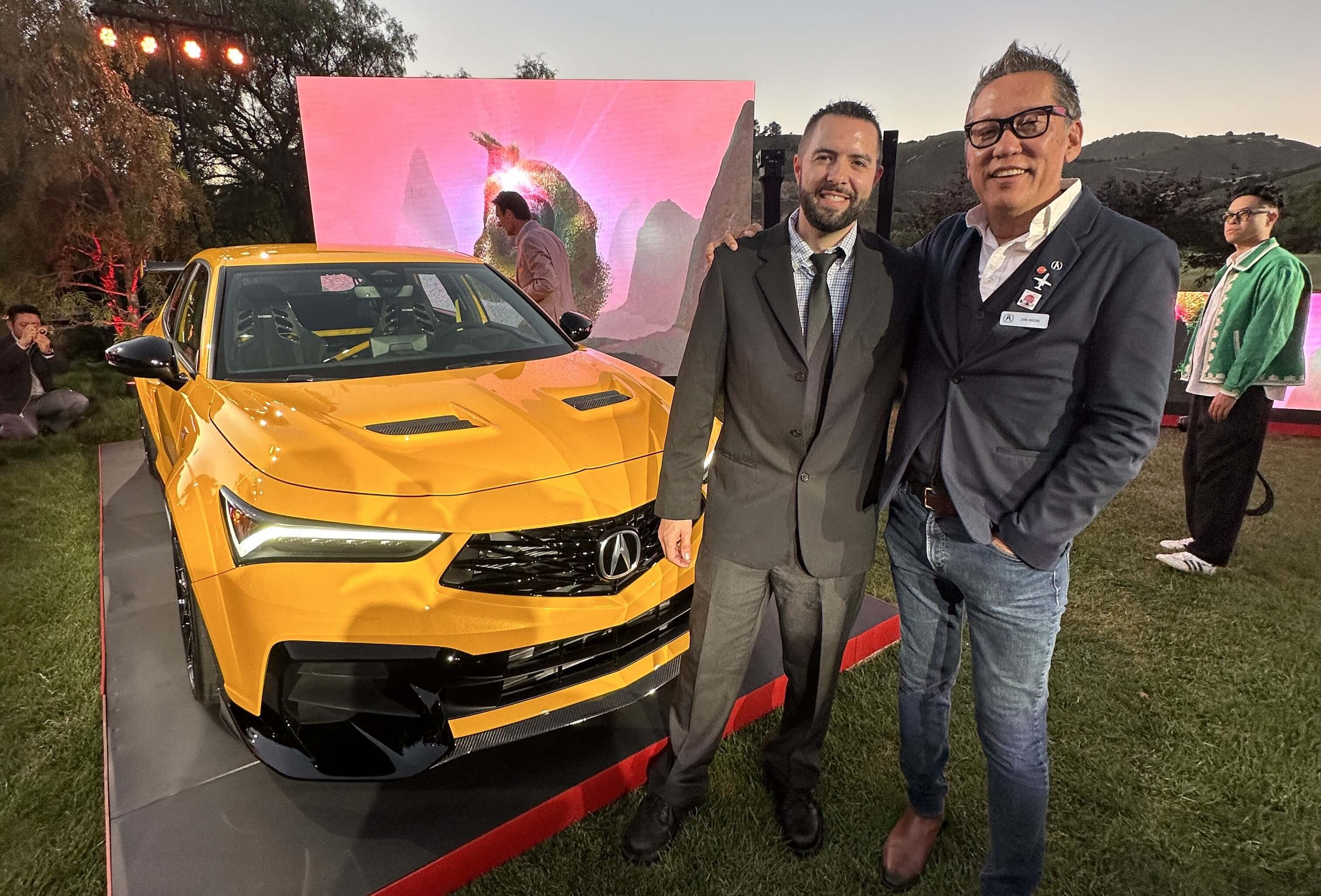 Acura unveils a performance oriented EV crossover and a track-tuned hatchback