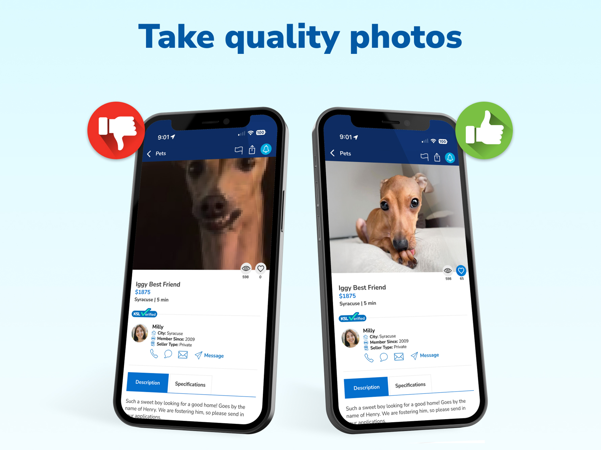 How to create a listing on KSL Classifieds