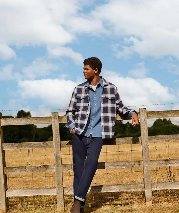 How to Style a Men's Checked Shirt| M&S