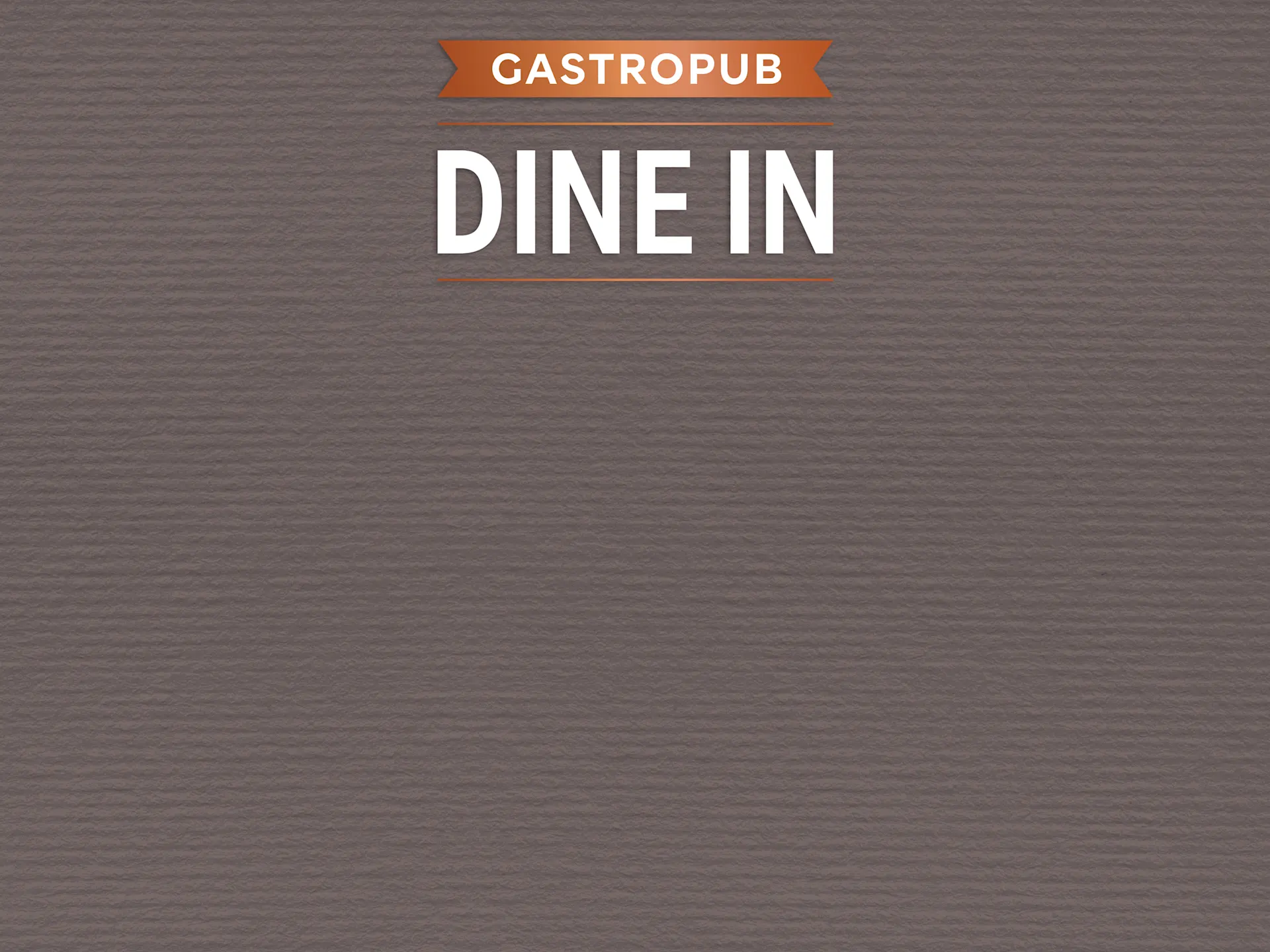 Gastropub Dine In | M&S