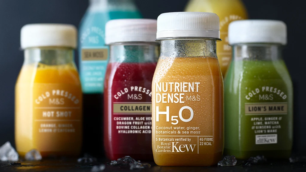 Fuel your wellbeing with our health shots | M&S Food