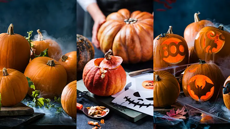 How to carve a Halloween pumpkin | M&S Food
