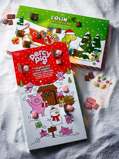 Percy and Colin Gifts for Christmas 2024 | M&S Food