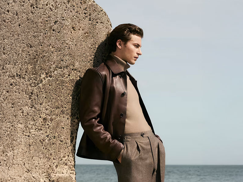 Best Men's Leather Jackets & How to Style Them | M&S